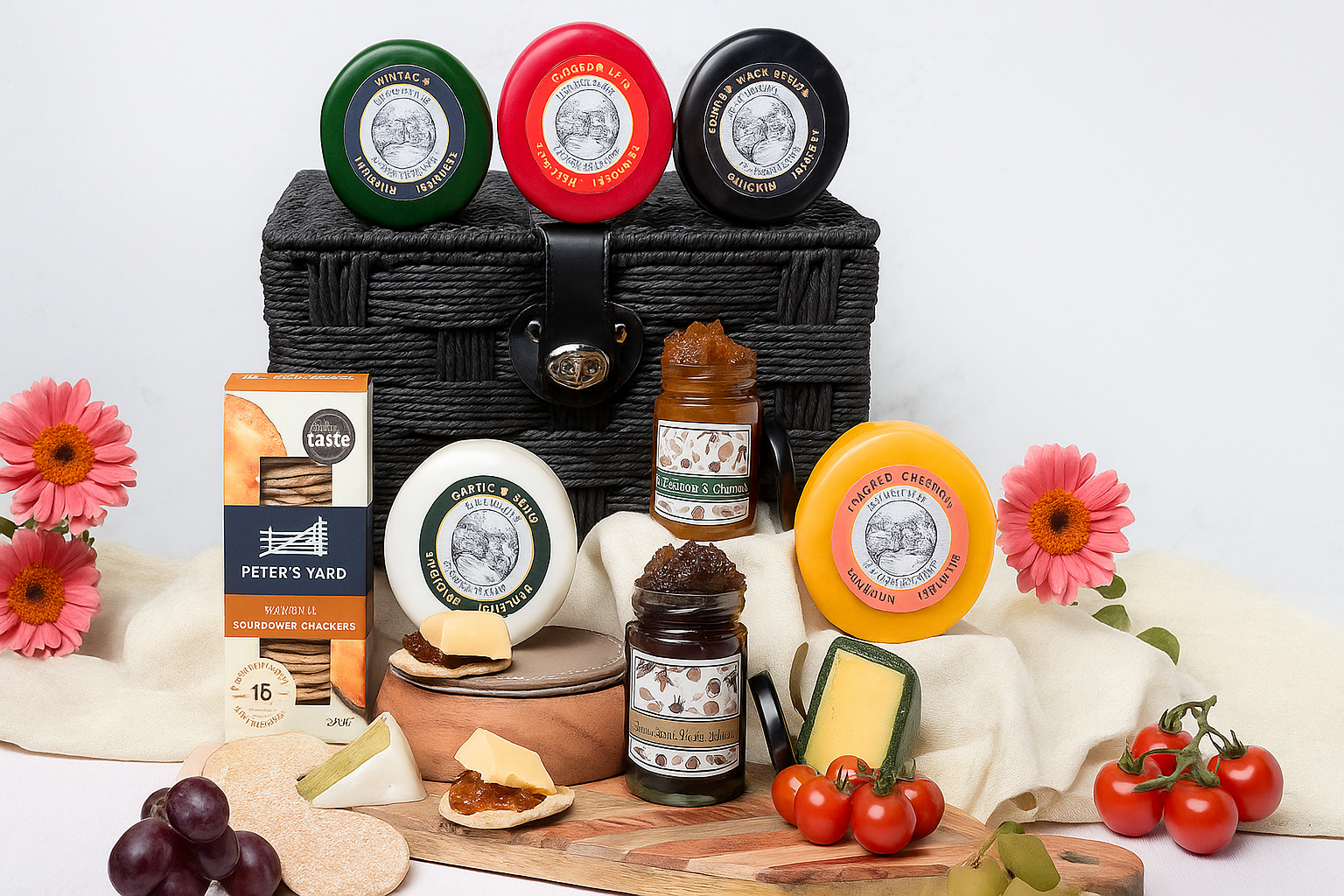 Cheese Hampers & Gifts | Buy Online | Cheese Hamper Free UK Delivery