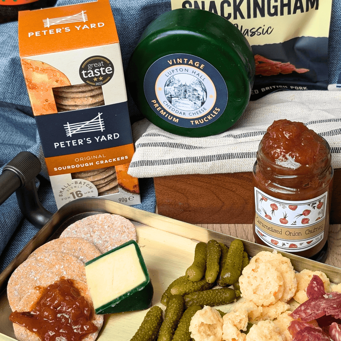 Charcuterie Gift Box Hamper | Packed Full of Delights – Cheese Hamper